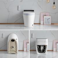 China Electric Bathroom Toilet Bowl Tankless Automatic Sensor Flushing for sale