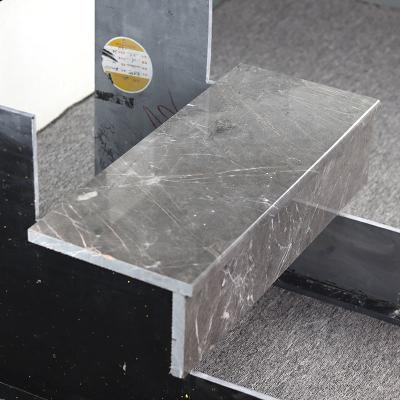 China Contemporary Porcelain Staircase Tiles Black Color Non Slip House for sale