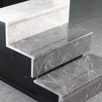 China Contemporary Porcelain Staircase Tiles Black Color Non Slip House for sale