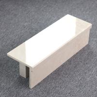 China Light Yellow Interior Marble Stairs Decorative  0.5% Water Absorption for sale