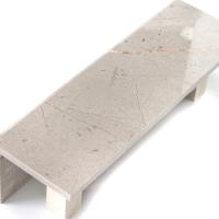 China Acid Resistant Staircase Steps Tiles White Marble Indoor Outdoor for sale