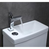 China Ceramic Bathroom Toilet Bowl , 700x385x745mm One Piece Toilet Sink Combo for sale