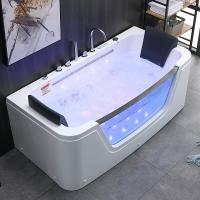China 1 People Indoor Jacuzzi Bathtub Combo Massage With Double Pillow for sale