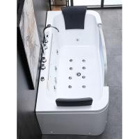 China 1 People Indoor Jacuzzi Bathtub Combo Massage With Double Pillow for sale