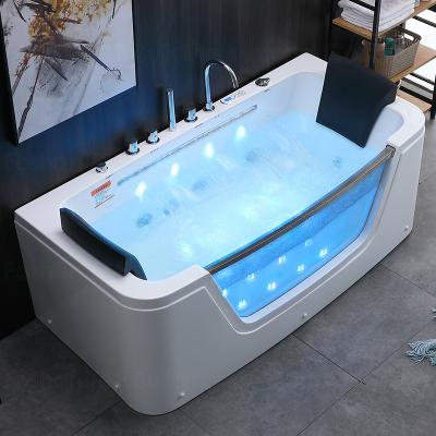 China 1 People Indoor Jacuzzi Bathtub Combo Massage With Double Pillow for sale