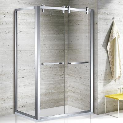 China Polished Bathroom Shower Enclosure 8mm Tempered Glass Shower Cabin for sale