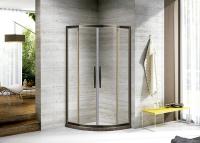China OEM Frameless Shower Wet Room with 2 Panel Sliding Shower Door for sale
