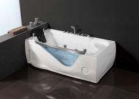 China Single Person Bathroom Jacuzzi Tub 2100x1200x700mm Air Bubble Massage for sale