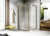China Sliding door Tempered Glass Shower Enclosure Polished Frame Surface Finishing for sale