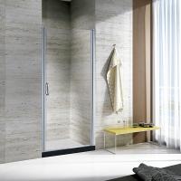 China OEM Square Frameless Shower Cabin Tempered Glass Hinge Door for sale