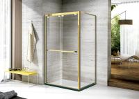 China Polished Bathroom Shower Enclosure 8mm Tempered Glass Shower Cabin for sale
