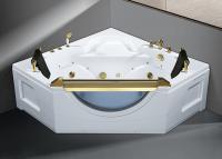 China Portable Whirlpool Massage Bathtub 2 people Corner Installation for sale