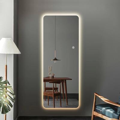 China LED Full Length Bathroom Mirror 60x165cm IP44/IP66 Waterproof for sale