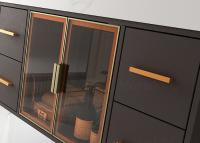 China Modern Luxury Wall Hung Floating Bathroom Vanity Units Cabinet HD Smart LED Silver Mirror for sale