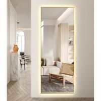 China IP66 Waterproof Full Length Illuminated Mirror 200x80cm Wall hanging for sale