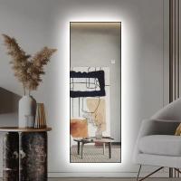 China IP66 Waterproof Full Length Illuminated Mirror 200x80cm Wall hanging for sale