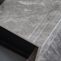 China Marble Look Floor Stair Step Tile 170X300X1200mm High Glossy Full Body Tiles for sale