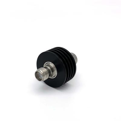 China 5 Watts Microwave Fixed Attenuator DC 18GHz 30dB Black Anodize for sale