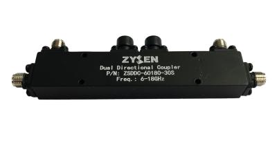 China 18.0GHz Coaxial Dual Microwave Coupler RoHS Low Frequency Directional Coupler for sale