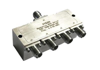 China 0.5 to 40GHz PIN Diode Switches Ultrawide Band SP4T RF Switch for sale