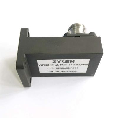 China WR62 To N 500W High Power Waveguide To Coaxial Adapter for sale