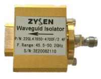China 50.2GHz WR22 Waveguide 2.4mm Female Connector Waveguide Isolator for sale