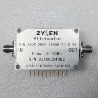 China 2GHz to 18GHz  30dB  Microwave Variable Attenuator step 0.25dB for sale