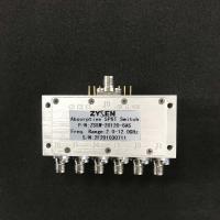 China 2 to 12GHz SP6T RF Switch Absorptive Pin Diode TR Switch for sale