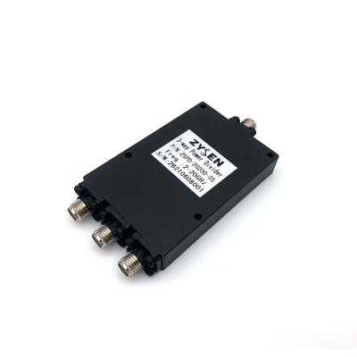 China 2 to 20GHz 20W 3 Way Power Divider 3 Ports SMA Female Connector for sale