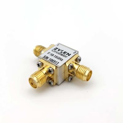China SMA Connector 20W 10 to 15GHz Microwave Coaxial Circulator for sale
