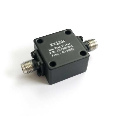 China 30GHz Suspended Substrate Stripline Filter 15W Microwave Low Pass Filter for sale