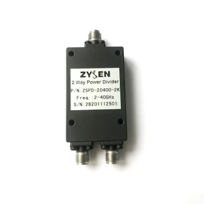 China 30W Microwave Power Divider 2 to 40GHz high frequency 2Way Power Splitter for sale