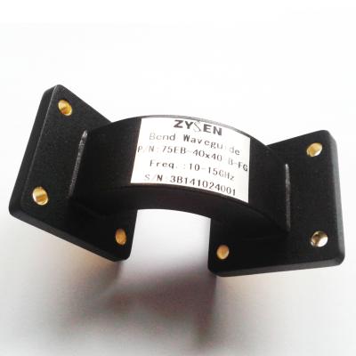 China FBP120 15.0GHz WR75 Waveguide 90 Degree E Bend Waveguide for sale