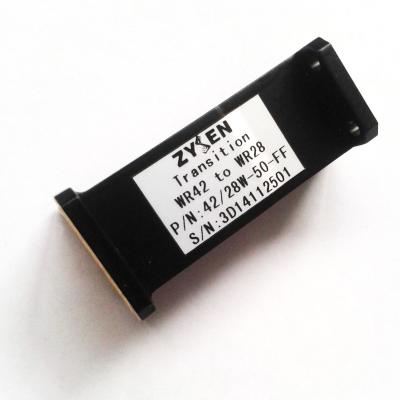 China 26.5GHz WR42 Waveguide Two Close Ports 1.1 VSWR WR28 Waveguide for sale