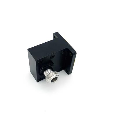 China WR90 To N High Power Waveguide To Coaxial Adapter Right Angle for sale