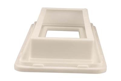 China Polypropylene PU White Chrome Air Filter Cover 139mm*114mm Antimildew for sale