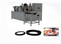 China 380V Car Air Filter Making Machine Cap Hot Melt PU Gluing 50HZ for sale