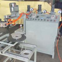 China 380V Car Air Filter Making Machine Cap Hot Melt PU Gluing 50HZ for sale