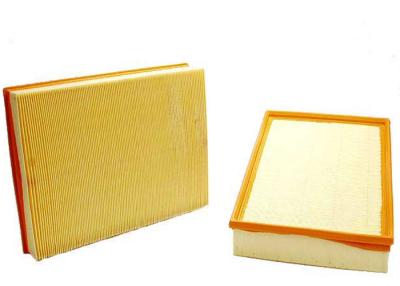 China 4.0L PU Air Filter 17801-37021 , Yellow Square air filter ISO9001 Approved for sale