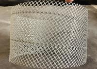 China Spiral Welding Air Filter Mesh , 3mm Galvanised Wire Mesh ISO9001 Approved for sale