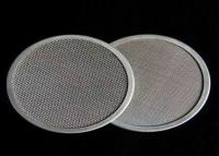 China Circular Cake Filter Disc Air Filters Material , 70 Micron Stainless Steel Mesh for sale