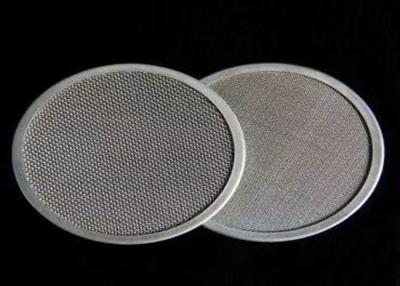 China Circular Cake Filter Disc Air Filters Material , 70 Micron Stainless Steel Mesh for sale