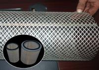 China 0.8mm Dust Air Galvanized Metal Filter Mesh Air Filter Material For Filter Element Production for sale