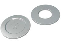 China Cold Rolled Od 20mm Filter End Caps Square Circular Punching for sale