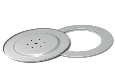 China 0.4-0.8mm Thickness Filter End Caps , Hydrophobic Air Filter Cover for sale