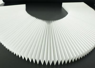 China Whtie Hepa Filter Paper Activated Charcoal Material 2 Kn/M Tensile Strength for sale