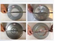 China Square Round Outerwear Filter Cover 63.5mm inner Diameter RoHs Approved for sale