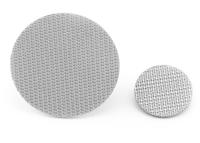 China Twill Weave Metal Fiber Filter 0.0203-23.37mm Mesh Opening for sale