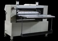 China 200 C Degree Oil Filter Making Machine Knife Pleating Media Pleating for sale