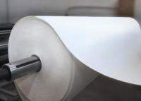 China 0.3 Micron Hepa Filter Paper , White Washable Hepa Filter Fabric for sale